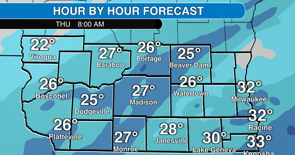 Snowy Thursday expected in southern Wisconsin; here's the latest on ...