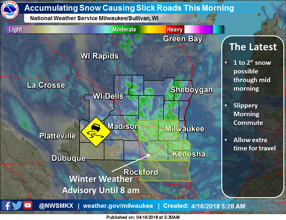 Huge snowstorm brushes past Madison; icy roads possible Wednesday