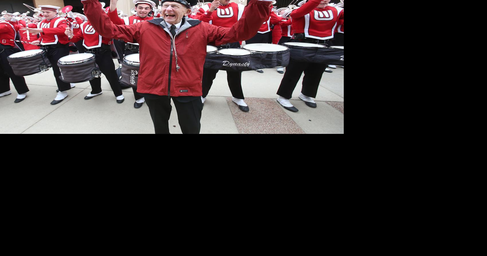 Go behind the scenes with UW Marching Band director Mike Leckrone in ...