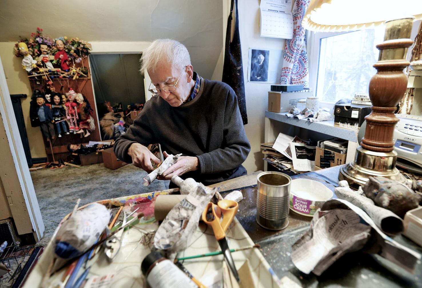 From trolls to Trump, Ken Vogel's puppets now in Mount Horeb