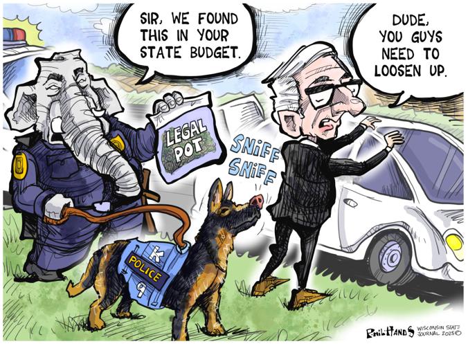 See cartoonist Phil Hands draw in a live Facebook event