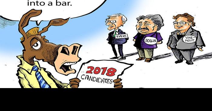 Democratic candidates are a joke in this week's You Toon caption contest