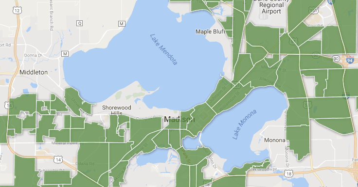 Neighborhoods of Madison