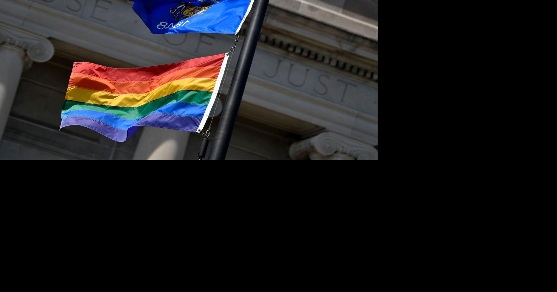 Rainbow flag missing from Kenosha County buildings after flags order ...