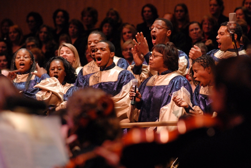Gospel choir brings a healing message to Madison symphony performance