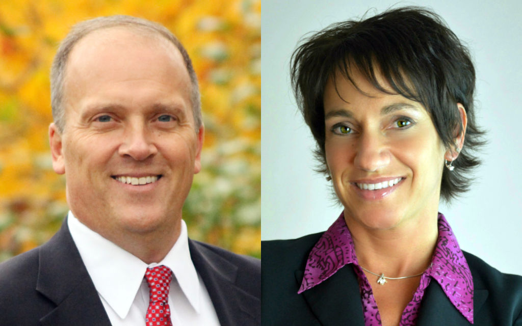 Susan Happ, Brad Schimel spar in second debate