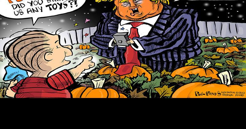 Hands on Wisconsin: It's the great Trumpkin