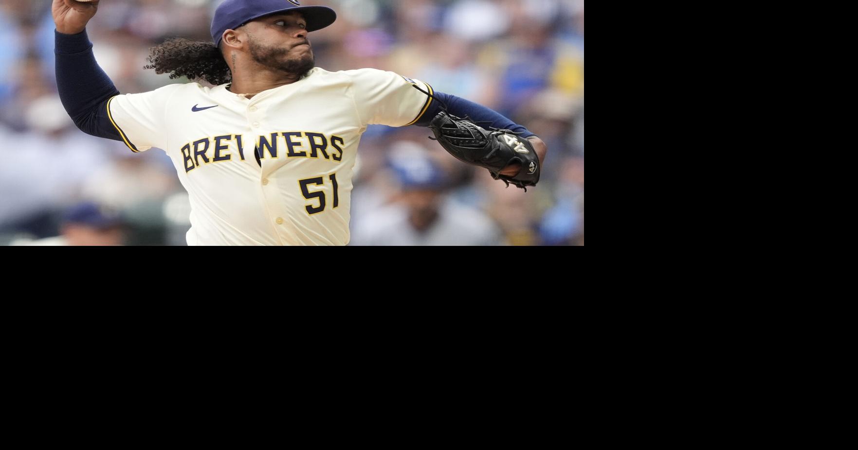 Freddy Peralta helps lead Brewers past struggling Dodgers