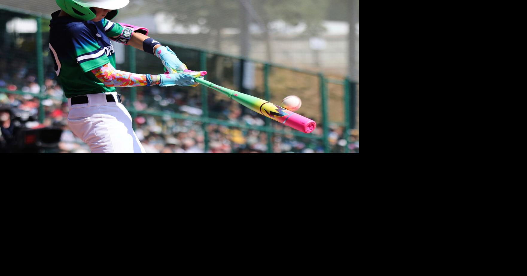 At the LLWS, the top accessory is a bat that looks like sour gummy worms