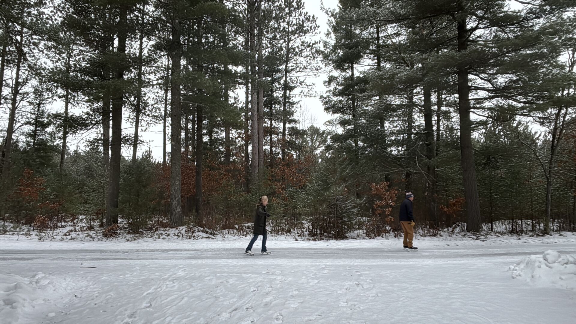 Photos: You can glide through the woods on this ice skating trail in ...