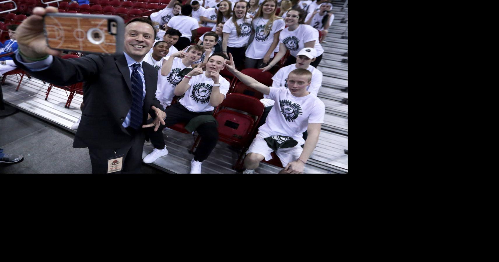 Photos: Madison Memorial boys basketball coach Steve Collins through ...