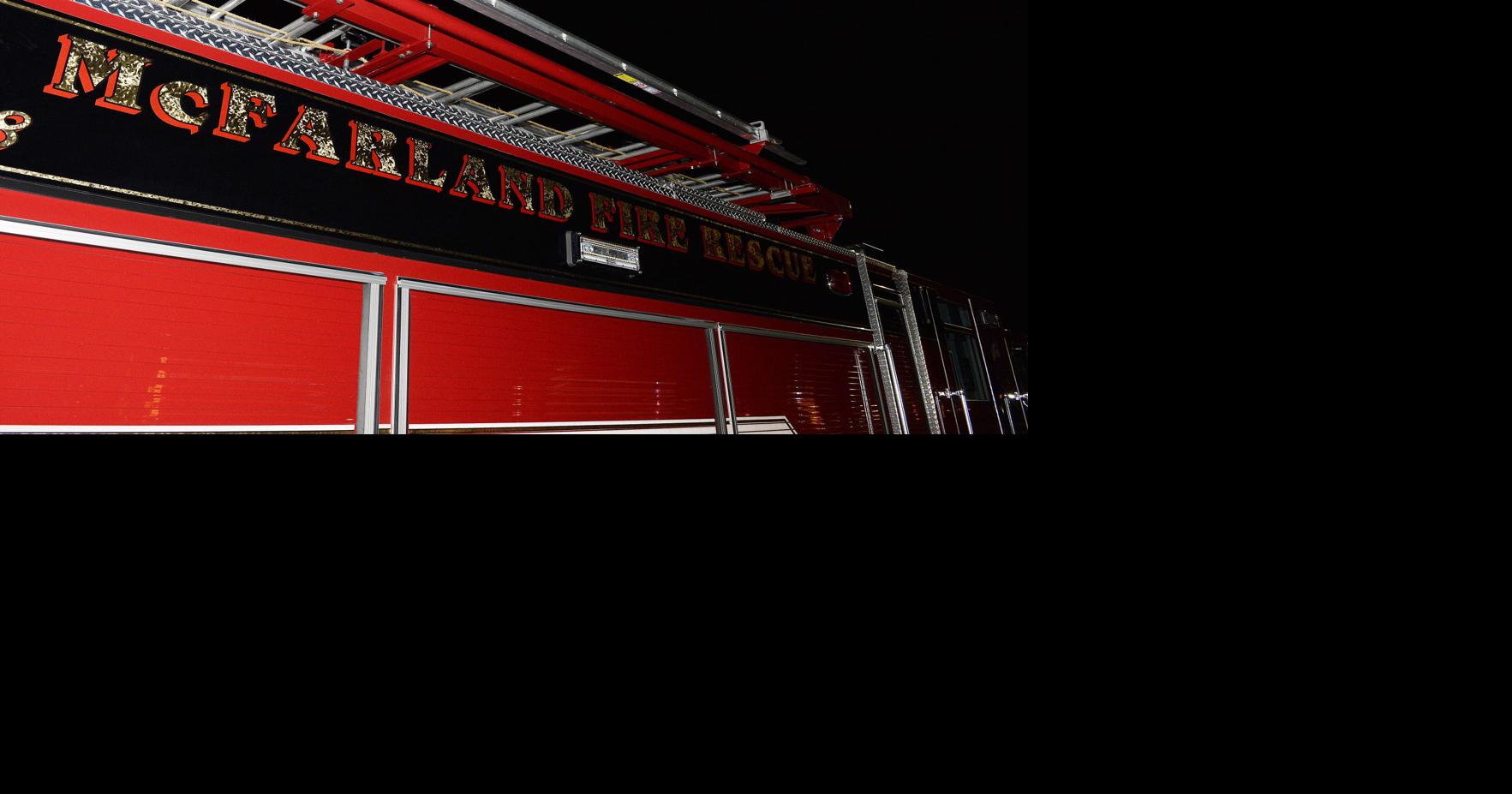 Truck fire extends to garage and shed at McFarland home, authorities say