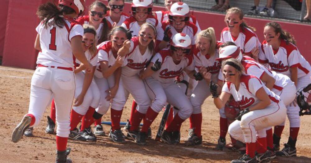 Evie Schaller owns state tournament single-game RBI mark