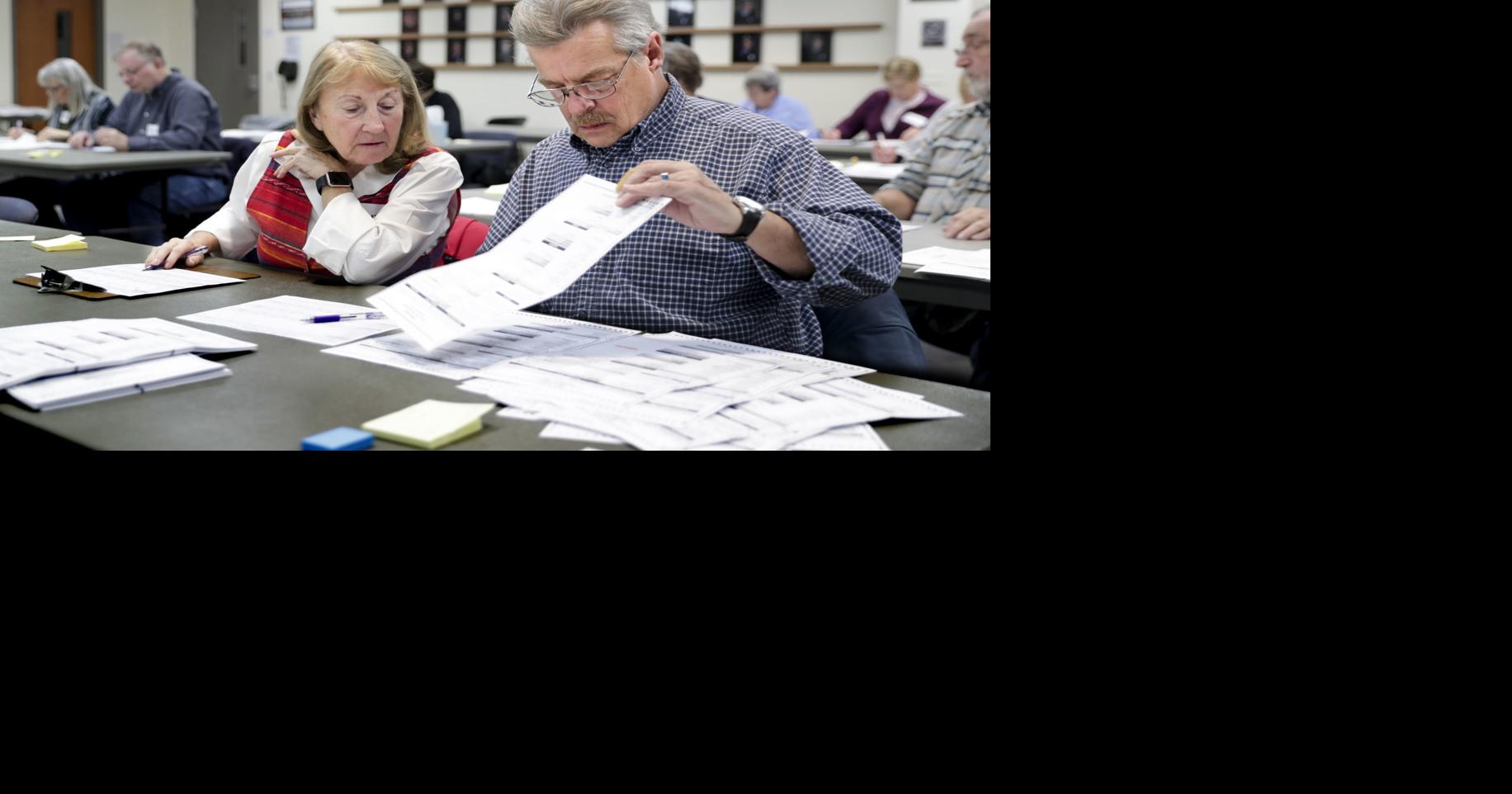 Checking the vote count