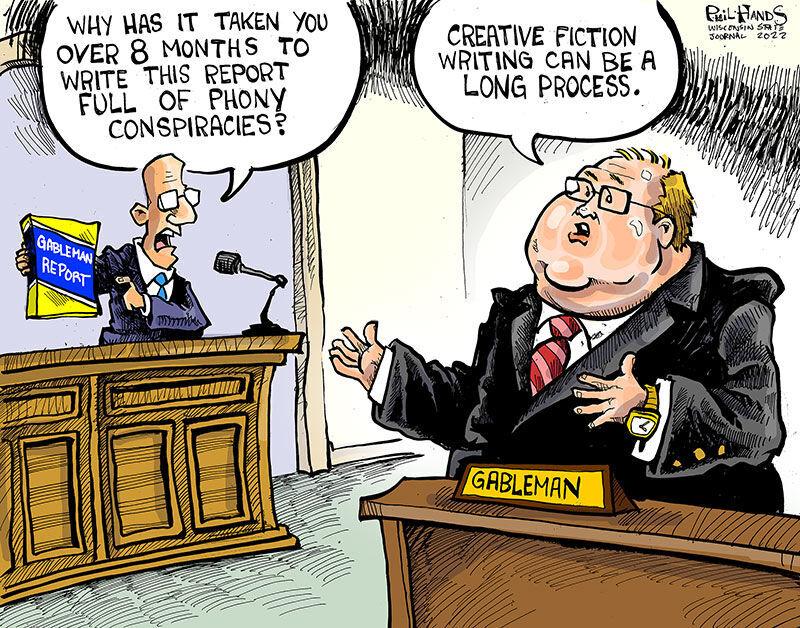 Phil Hands' editorial cartoons