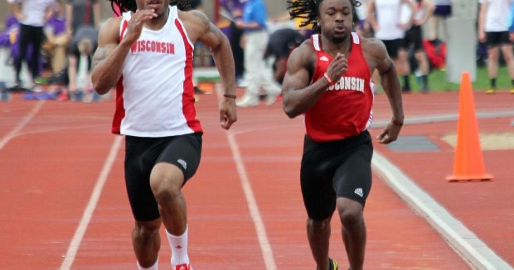 Badgers men's track: UW football players Dezmen Southward, Kenzel Doe ...