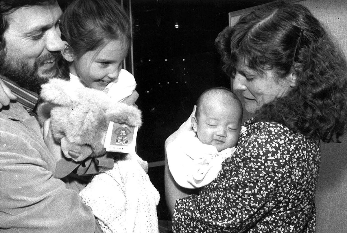 Tears of joy at homecoming