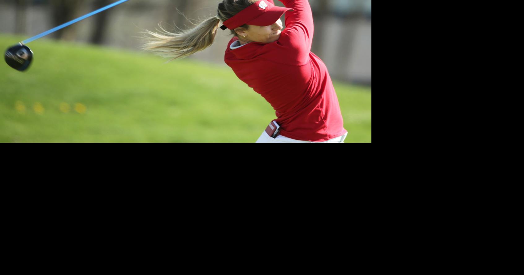 Wisconsin Badgers' Gabby Curtis tied for first-round lead at NCAA women ...