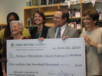 CUNA’s $1.2 million gift is a sign of community’s investment in schools ...