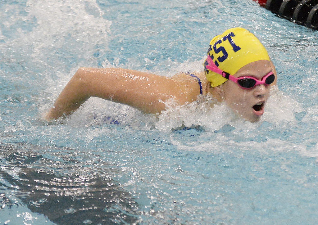 Prep girls swimming: Middleton maintains lead position for Division 1 ...