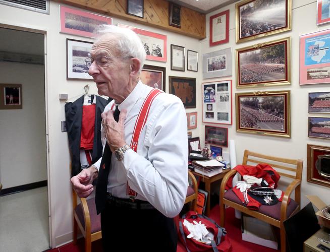 Go behind the scenes with UW Marching Band director Mike Leckrone in ...