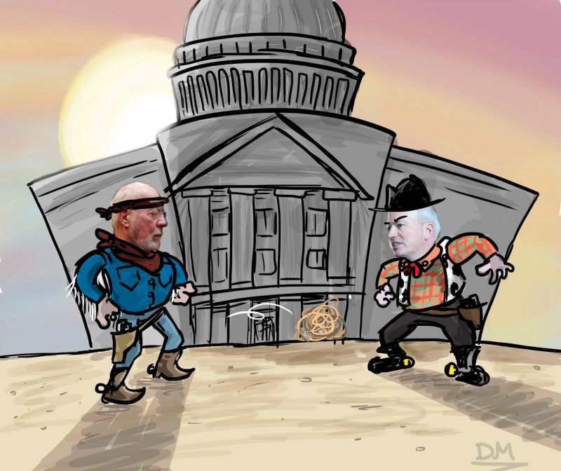 Fake News Friday: Risser, Fitzgerald throw it down on the Senate floor