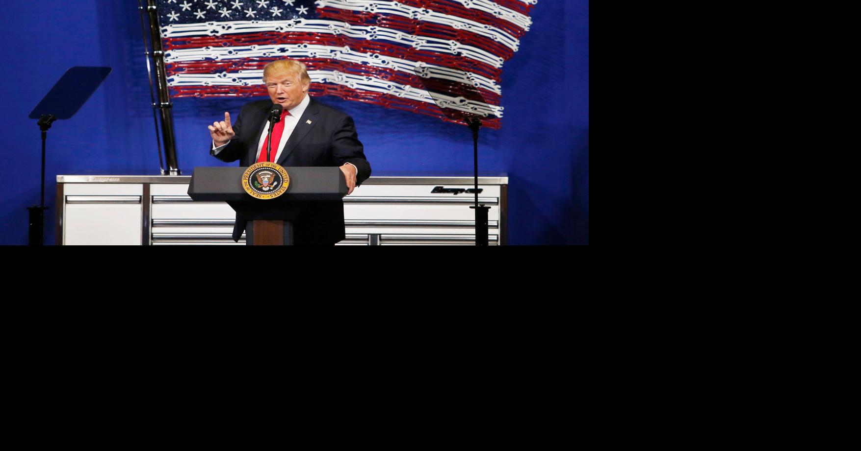 Donald Trump in Wisconsin: I support Tammy Baldwin 'Buy America' bill