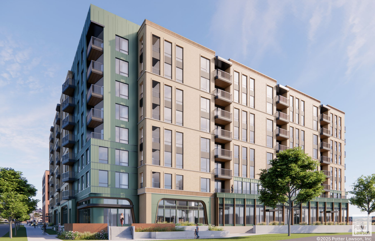 South Madison development includes 8-story housing project