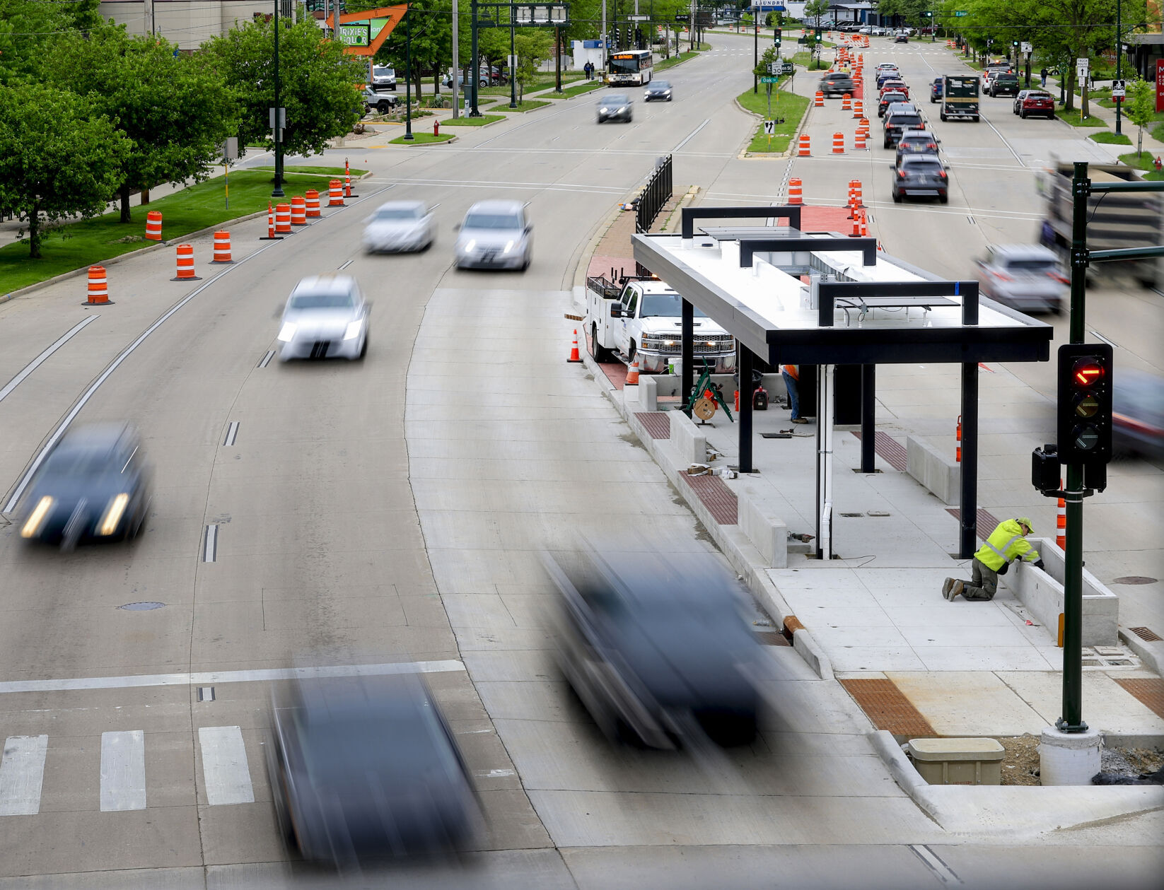 How and when do Madison’s BRT rush hour lanes work?