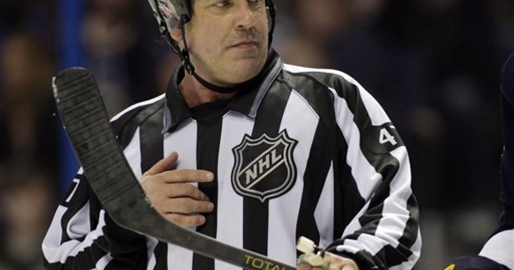 Andy Baggot: Longtime NHL linesman Schachte joins exclusive club as ...