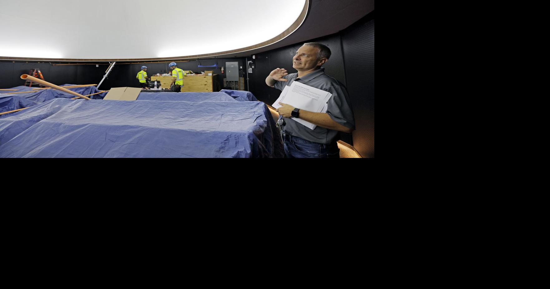 Memorial planetarium construction almost complete