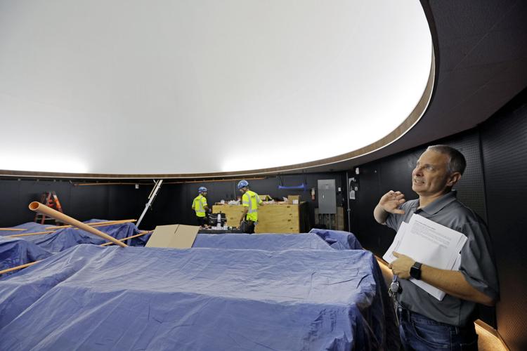 Memorial planetarium construction almost complete