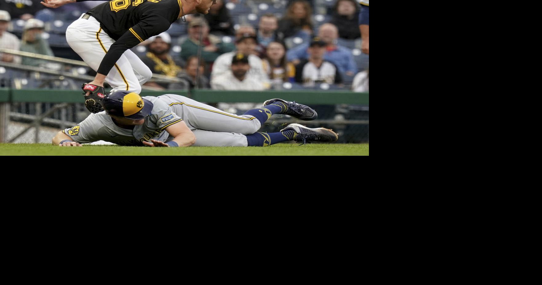 Brewers' rookie pitcher makes big-league debut vs. Pirates