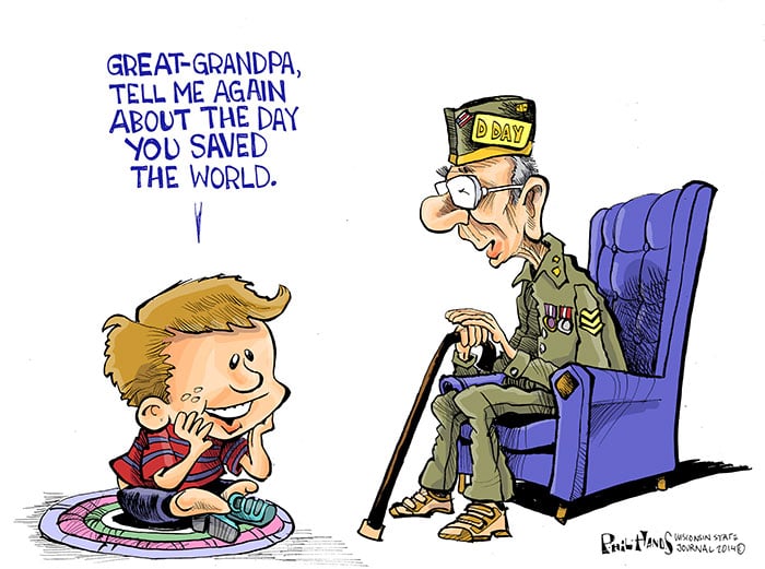 Hands on Wisconsin: D-Day 70 years later