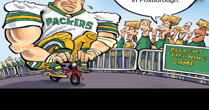 Deflate-gate caption wins this week's cartoon contest