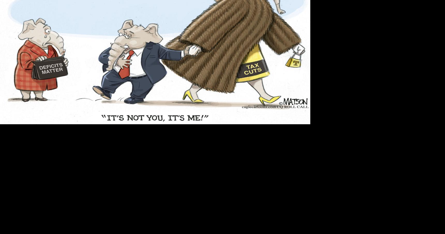 Budget hawks abandon their spouse, in R.J. Matson's latest political ...