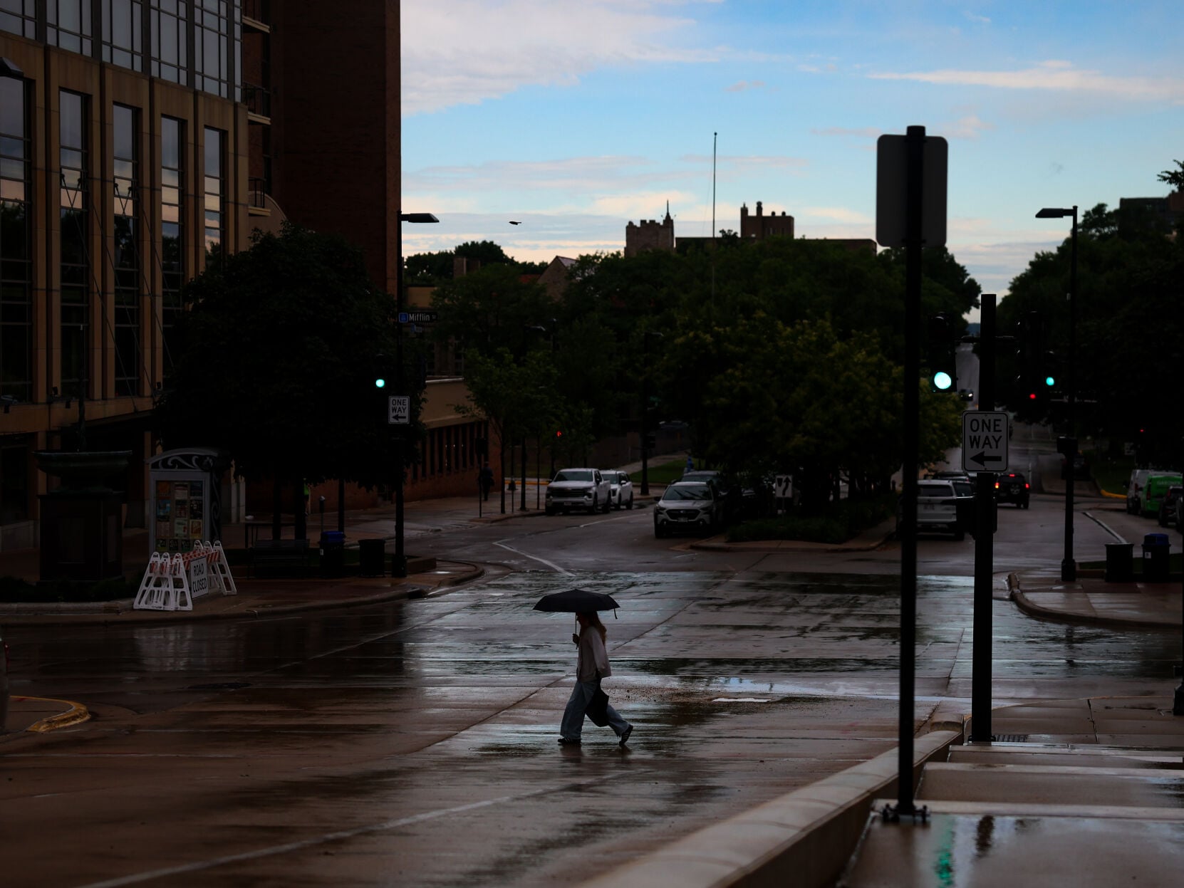 Photo of the day: Rain here, shine there