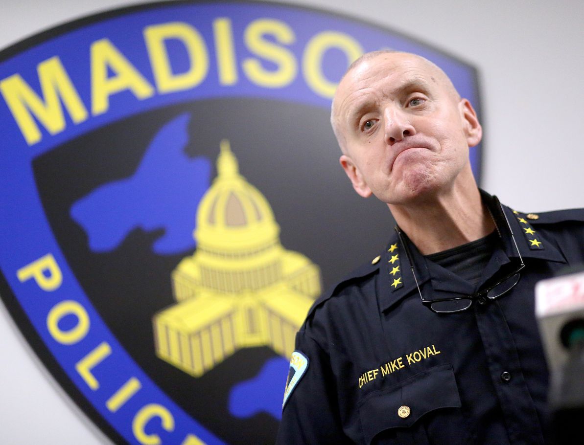 Chris Rickert: Madison's top cop beats head against wall with weird ...