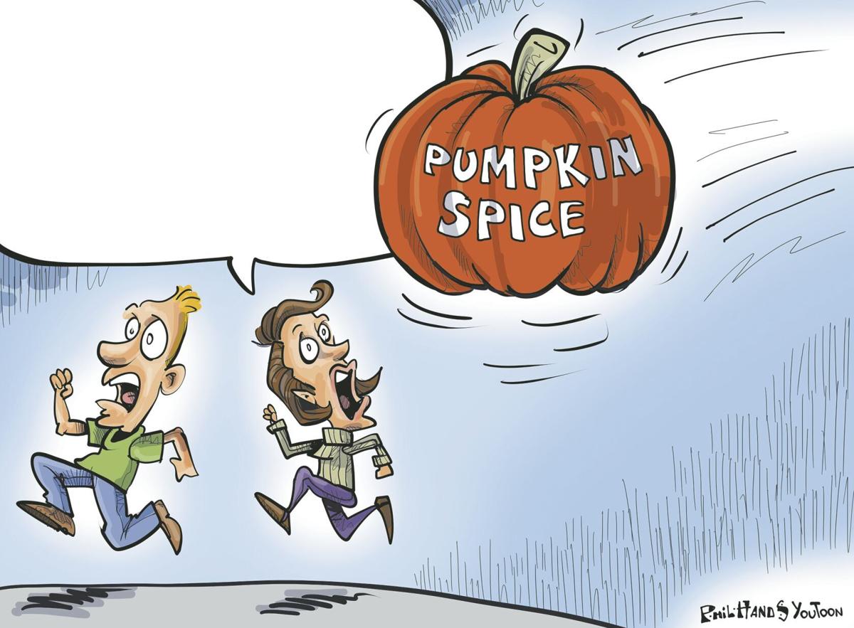 Pumpkin spice attacks in this week's You Toon caption contest
