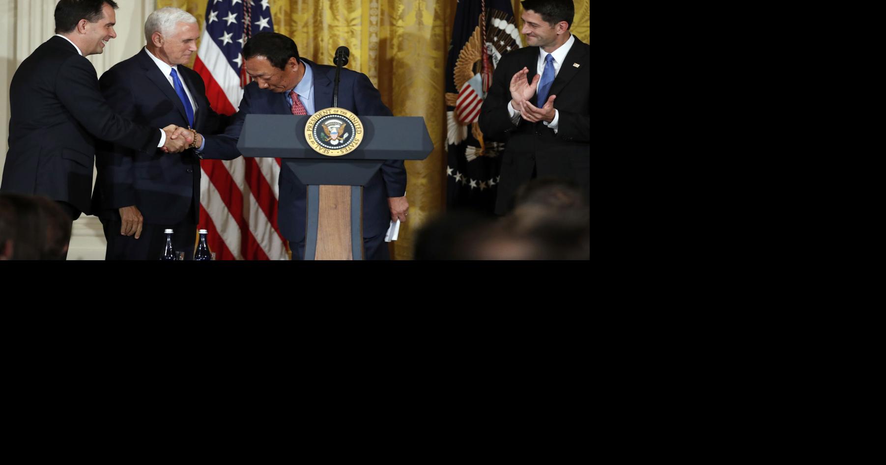 Donald Trump: Foxconn jobs could have 'positive impact on race relations'