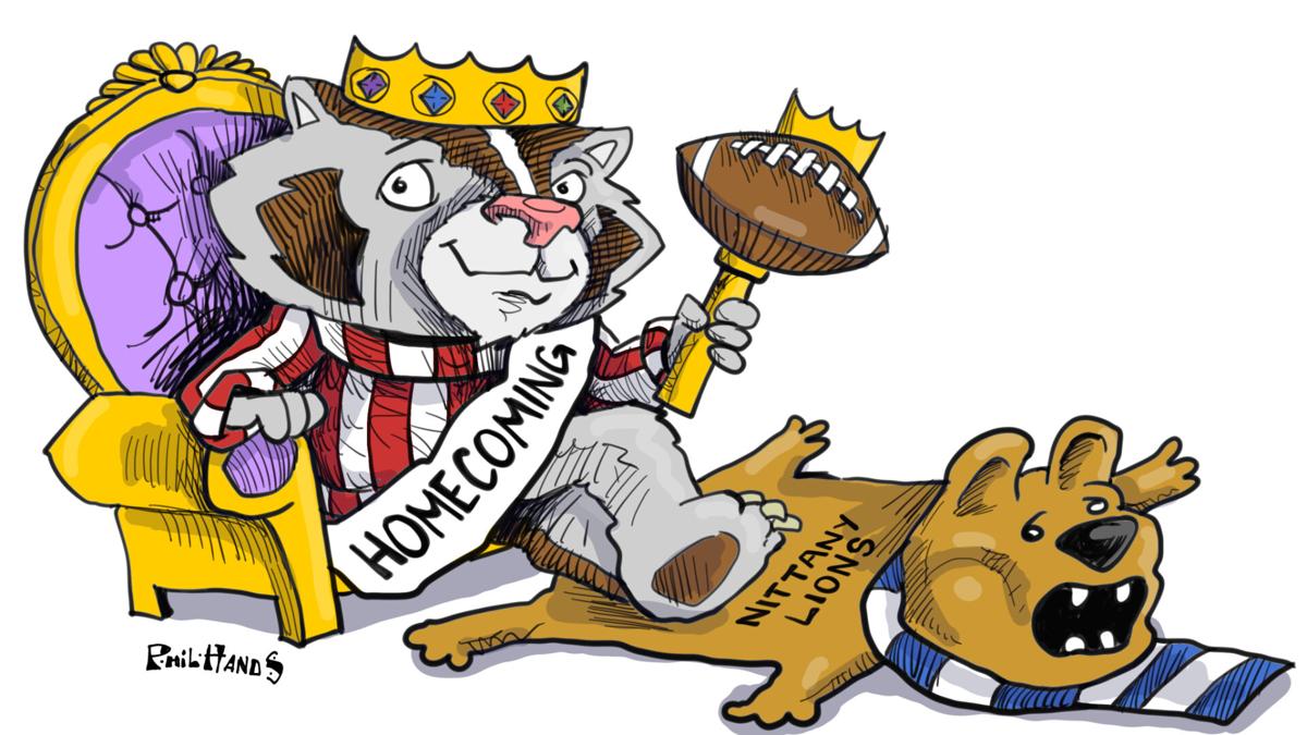 Bucky Badger is Wisconsin's homecoming king