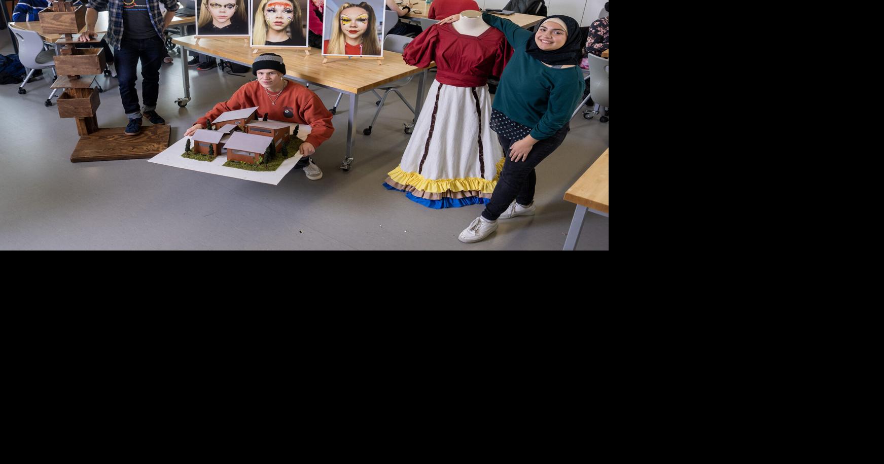 Clark Street students reimagine Frank Lloyd Wright