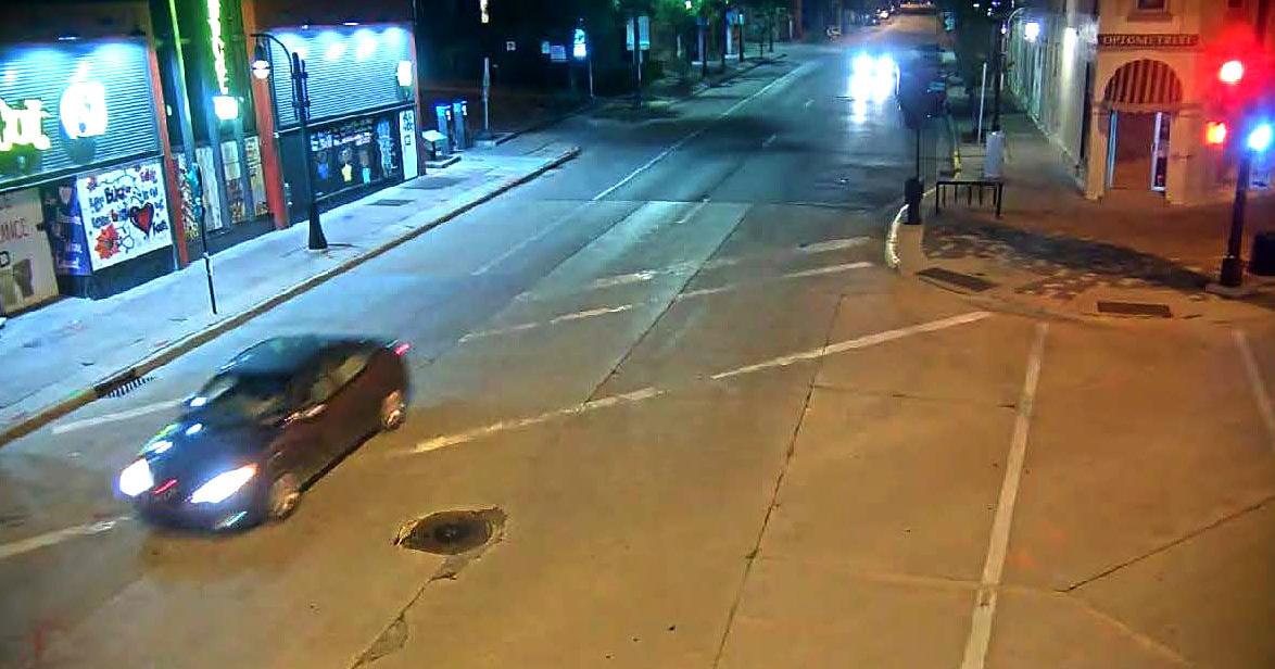 Surveillance images show path of Althea Bernstein's car in the early ...
