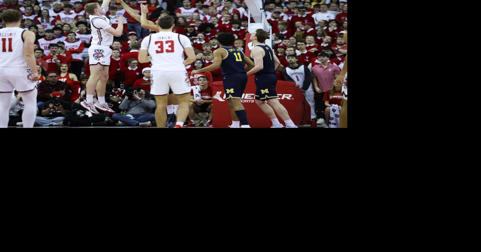 Steven Crowl, Nolan Winter dominated by Michigan's 7-footers