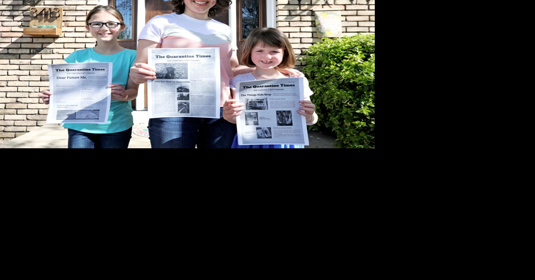 Middleton family creates newspaper with kid-driven content to liven up ...