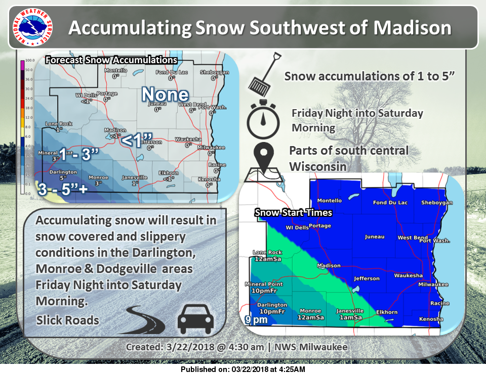 Snowstorm expected to mostly miss Madison; several inches forecast for ...
