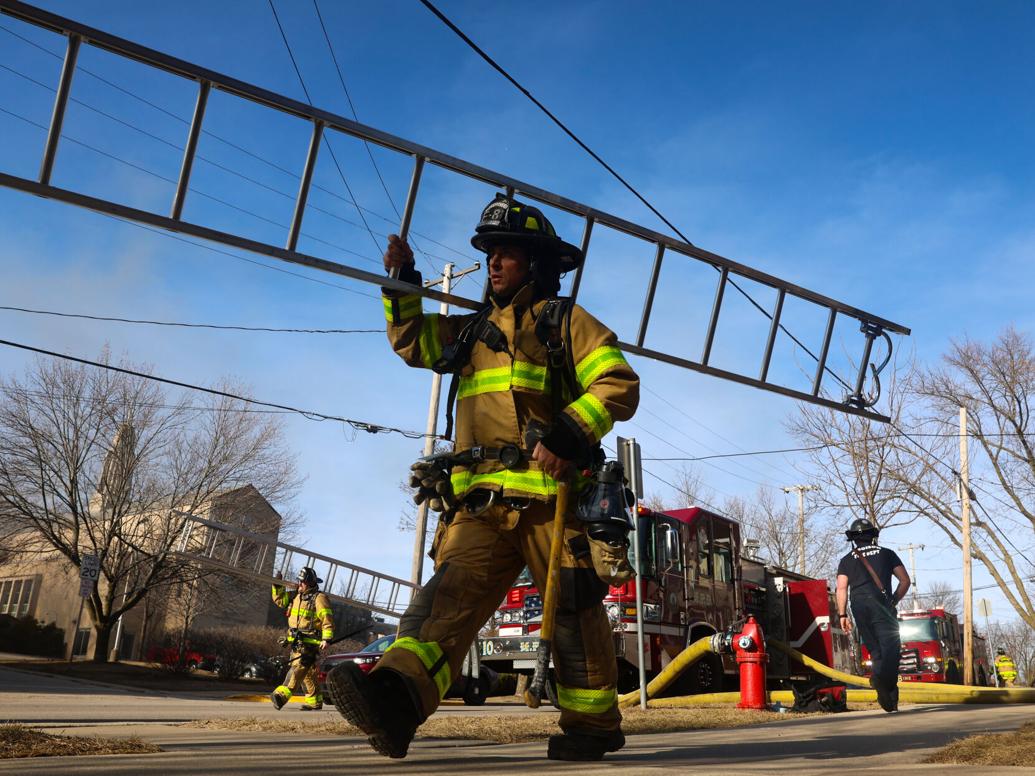 Fire damages house in Madison, Wisconsin