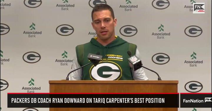 Packers DB Coach Ryan Downard on Tariq Carpenter's Best Position