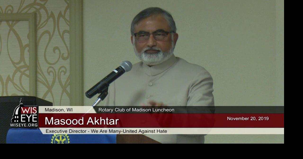WisEye Morning Minute: Masood Akhtar on Overcoming Hate