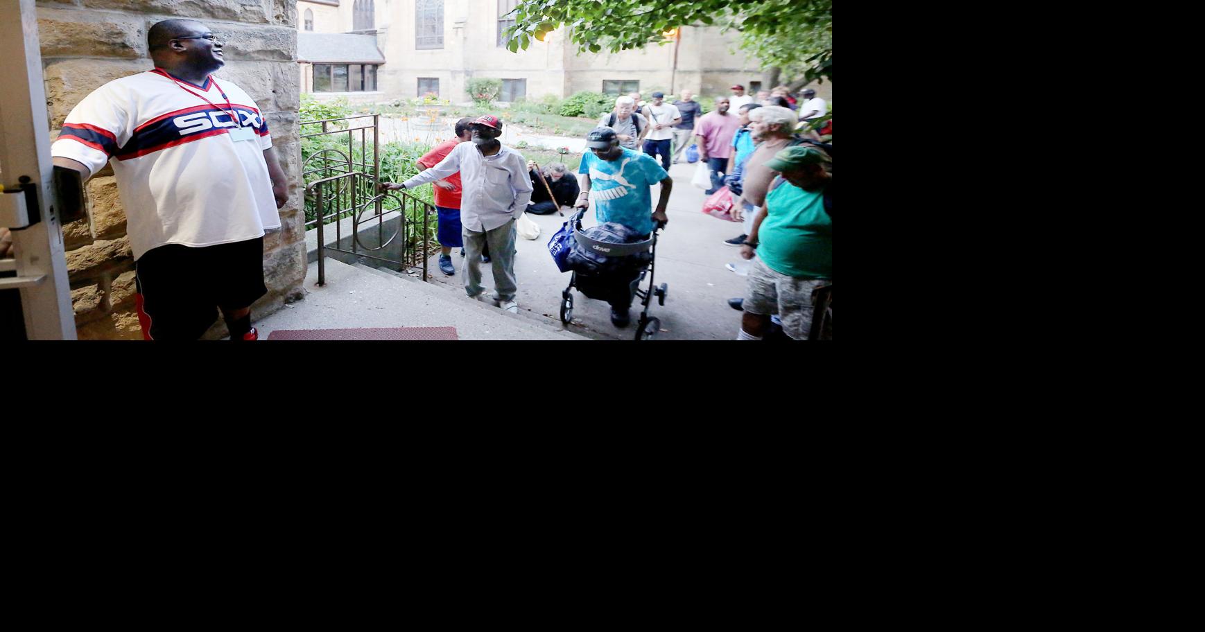 Gratitude and tension: A night inside Madison's shelter for homeless men